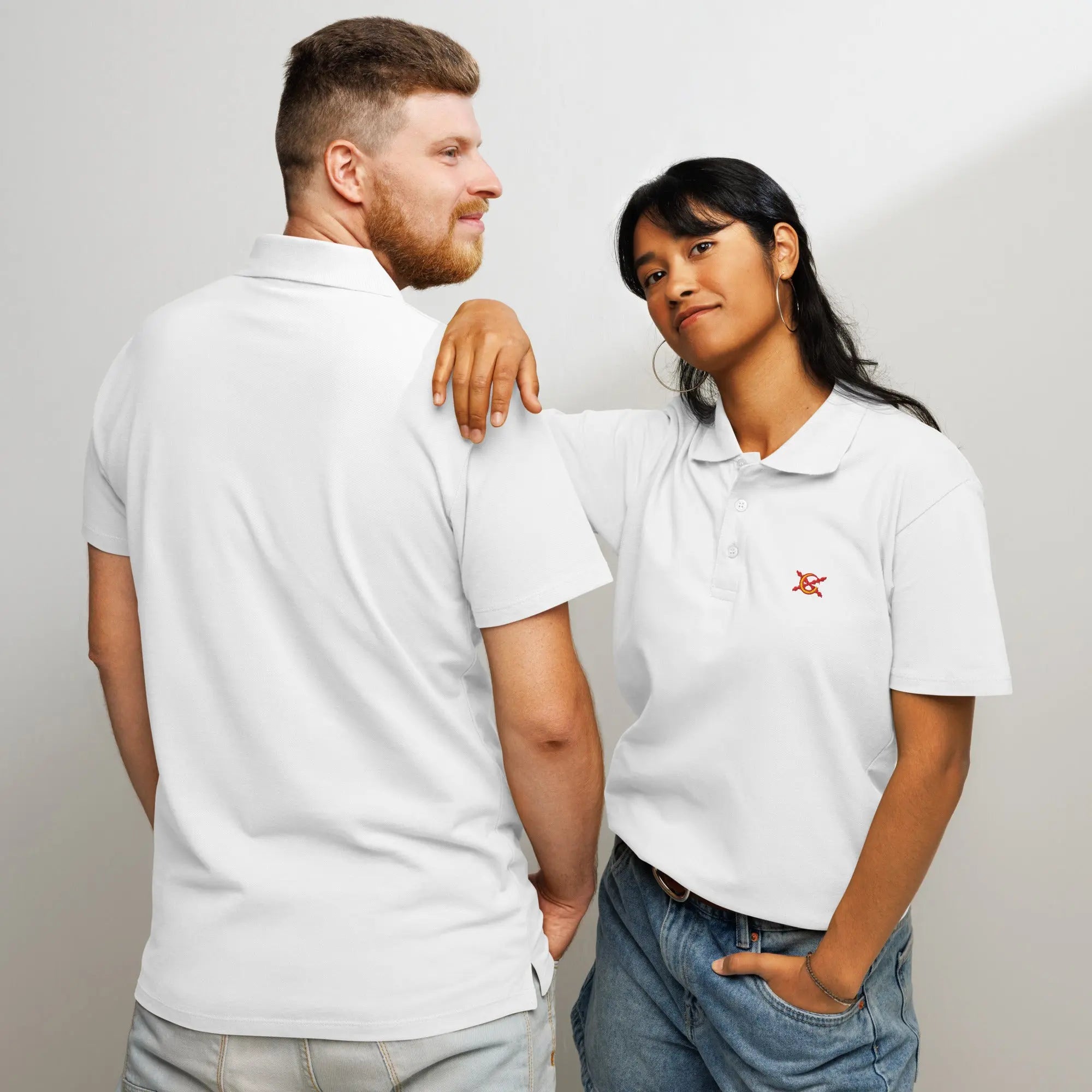 Polo de piqué premium - La Flamenca de Borgoña – LaFlamencadeBorgoña